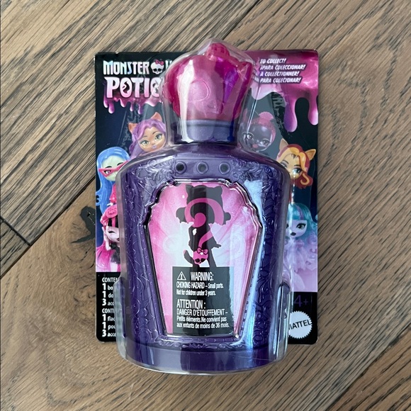 Mattel | Toys | Mattel Monster High Purple Potion Bottle With Pink Cap ...